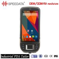 China Fingerprint Scanner Industrial PDA Android OS Wifi Bluetooth Touch Capacitive Screen for sale