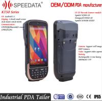 China Fingerprint Scanner Industrial PDA Android OS Wifi Bluetooth Touch Capacitive Screen for sale