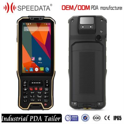 China Portable Mobile Barcode Scanner 2d Bluetooth with Android 5.1 OS Quad-core 1.3 Ghz CPU for Warehouse Management for sale