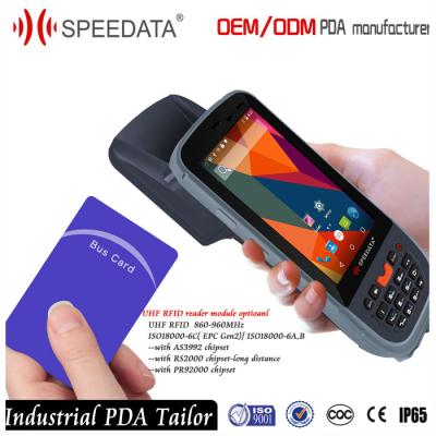 China 4.5 inch 860-960MHZ UHF Rugged Wireless RFID Card Reader 3M Range for sale