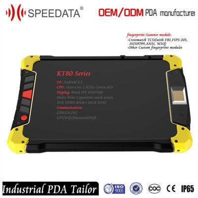China Front and Back Camera Bluetooth Wifi Android Tablet PC for Oil and Gas Company with RFID Reader and Fingerprint Reader for sale