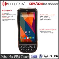 China Android 5.1 Handheld Barcode Scanner With Display 2600mAh 7.4V RFID Reader for sale