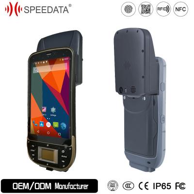 China Quad Core Bluetooth Handheld RFID Reader PDA 13.56MHz HF RFID Reader for sale