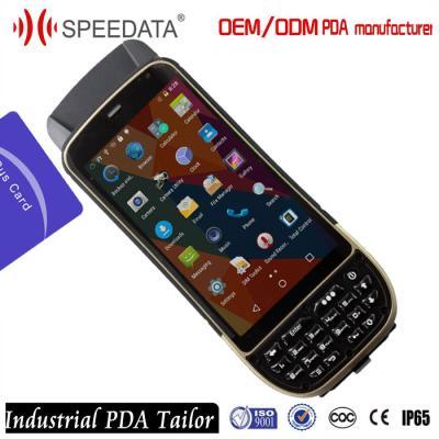 China Industrial Mobile Phone 860mhz RFID Handheld Reader 5 Meters Wifi 4G LTE Supportive for sale