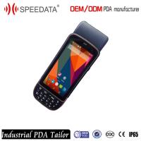 China GPS POS Terminal Industrial PDA Device Qr Code Scanner Reader / Wireless Scanner Printer for sale