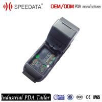 China GPS POS Terminal Industrial PDA Device Qr Code Scanner Reader / Wireless Scanner Printer for sale