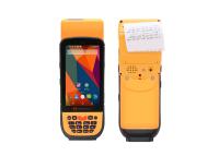 China 3G 4G LTE Industrial Handheld Smart IC Card Reader PDA with Thermal Printer Barcode for sale