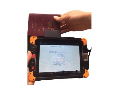 China Rugged Industrial PDA Android 4G Bluetooth Tablet PC With Biometric Passport Reader for sale