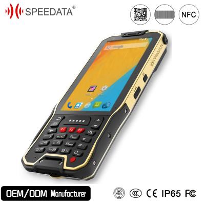 China Handheld Android Barcode Scanners for Warehouse Management Support 2.4GHZ 5 Ghz WIFI for sale