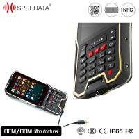 China Handheld Android Barcode Scanners for Warehouse Management Support 2.4GHZ 5 Ghz WIFI for sale