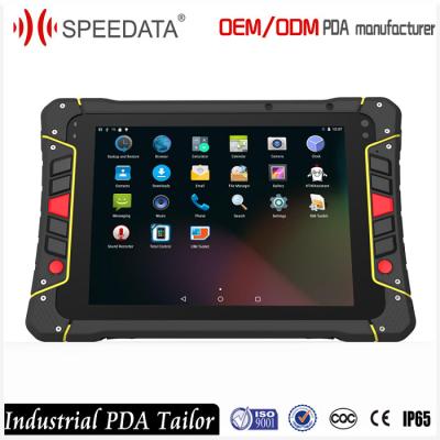 China 8 Inch Android Rugged Barcode Scanner Writer Data Collection Terminal Nfc Rugged Tablet Indusctrial Class for sale
