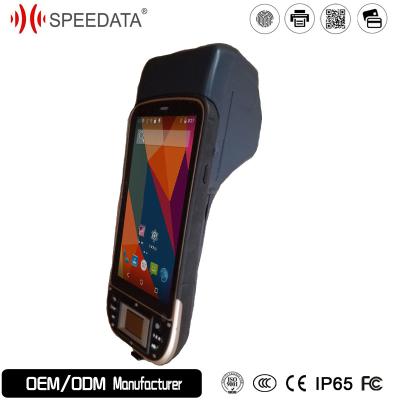 China Wireless Connetion Handheld Smart Card Reader with Thermal Printer for printing Receipt for sale