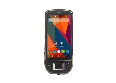 China 4G WCDMA / LTE Biometric Fingerprint Scanner , Handheld Barcode Scanner For Android for sale