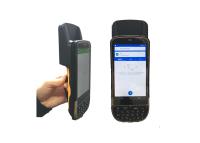 China GPS GSM LF 134.2khz Handheld RFID Reader for Animal Tracking Research with  5.0 inch Display for sale