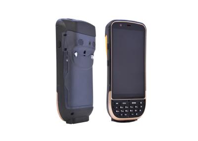China 3C / FCC / ROHS Industrial PDA Handheld Wireless Barcode Scanner Android Black Color for sale