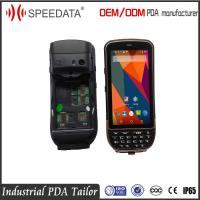 China Android 5.1 OS Hand Held Barcode Scanner Pda With 5.0 Inch Touch Screen for sale