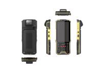 China IP65 Android Barcode Scanners , Portable 2D Barcode Scanner PDA Touch Capactive Screen for sale