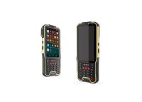 China Portable 4G Android Barcode Scanners Pocket Pc Barcode Scanner Black for sale