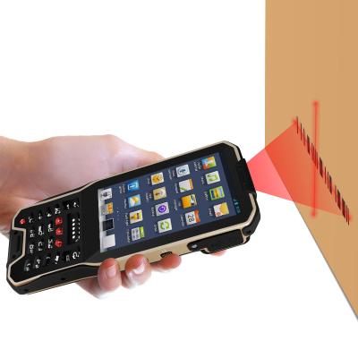 China Goden Metal Frame Android Barcode Scanners 4.0 inch GPS GPRS Bluetooth WIFI Connection for sale