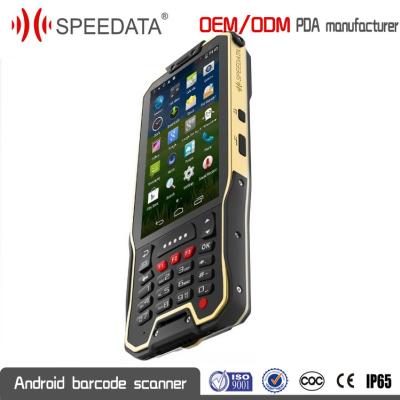 China Android Logistics Cell Phone Barcode Scanner 1D 2D Laser Smartphone NFC RFID Card Reader for sale