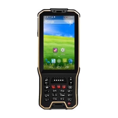 China Rugged Outdoor Portable Data Collector Qr Barcode Scanner 4G WIFI GSM Connection for sale