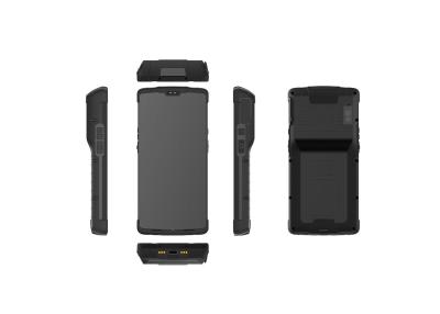 China Android 8.1 OS Quad-Core 2.0GH 2G RAM 16G ROM IP65 Rugged PDA Handheld UHF RFID Reader 5.5 Inch Full Screen Display for sale