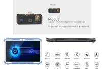 China 10 Inch Rugged Tablet Smart Industrial Tablet PC Handheld Terminal With 4G 2GB+16GB Barcode Scanner PDA RFID SIM Card for sale