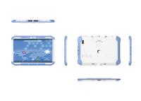 China PDA Fingerprint Rugged Industrial Android Tablet 10 Inch IP67 Waterproof 9000mAh for sale