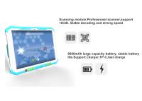China IP67 10 Inch Industrial Tablet PC , Ruggedized Android Tablet QC2.0 Fast Charging for sale
