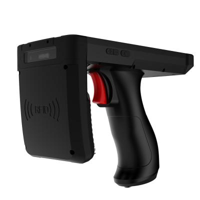 China Android 8.1 Octa-Core 2.0GHz 2/4GB RAM 64GB ROM IP67 Android Handheld UHF RFID Reader Support Long Range Assets Tracking for sale