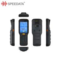 China 3G / 4G LTE Android Handheld Barcode Scanner with Display for Courier for sale