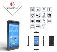 China Phones Android Barcode Scanners Removable Li - Ion Battery With Bluetooth NFC RFID Reader for sale