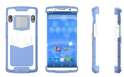 China GSM 4G LTD Mobile Rfid Reader Portable HF 13.56MHz ISO 1443A/B ISO 15693 WIFI 2.4 Ghz 5Ghz for sale