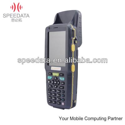 China WiFi / GPRS / Bluetooth Handheld Wireless Barcode Scanner with 3.5 inch LCD for sale