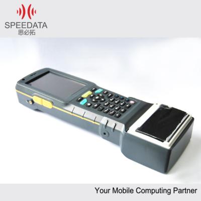 China OEM Industrial PDA Handheld Device Laser Barcode Scanner with Printer for sale