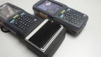 China Portable Data Collection Terminal Handheld Thermal Printer for Parking Lot for sale