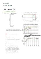 China High Temperature Li-socl2 Battery AA ER14505S 3.6V for Tire Pressure Detection System for sale