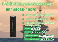 China ER14505S 1600mAh AA 3.6V Li-socl2 High Temperature Resistant Primary Battery for Devices for sale