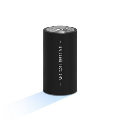 China 19g Cylindrical 2/3A 1200mAh High Temperature Primary Battery Detection Equipment Battery ER17335S-150 for sale