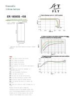 China High Temperature Li-socl2 Battery for Diesel Engine Cylinder Inspection ER18505S for sale