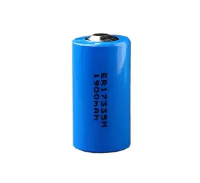 China Lithium Cylindrical Battery 3.6V 17335M High Power Type for Industrial Applications for sale