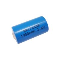 China Lithium Cylindrical Battery 3.6V 17335M High Power Type for Industrial Applications for sale