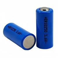China Long Lasting 2/3AAA ER10250 3.6V 0.45Ah Non-rechargeable Primary Cell Smoke Alarms Battery for sale