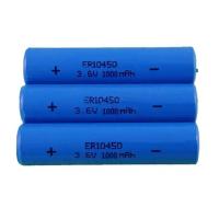 China ER10450 Lithium Thionyl Chloride Battery 3.6V for Long Term in Testing Instruments for sale