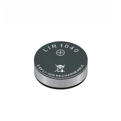 China 1C Max Discharging Current 35mAh Button-Type LiCoO2 Battery for Hearing Aid Rechargeable for sale