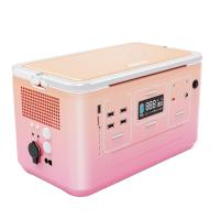 China Solar 220v Battery 500w Backup Lithium Energy Storage Generator Mobile Industrial Ups Portable Power Supply For Laptop for sale