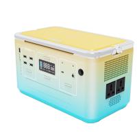 China Solar 220v Battery 500w Backup Lithium Energy Storage Generator Mobile Industrial Ups Portable Power Supply For Laptop for sale