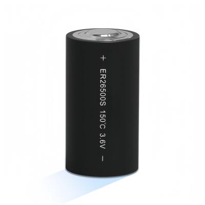 China ER26500S 5500mAh C 3.6V Li-socl2 High Temperature Resistant Primary Battery High temperature testing instrument Battery ER26500S for sale
