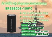 China ER26500S 5500mAh C 3.6V Li-socl2 High Temperature Resistant Primary Battery High temperature testing instrument Battery ER26500S for sale