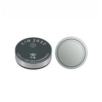 China Long Cycle Life 110mAh LiCoO2 3.6V LIR3032 Button Type Battery for Wireless Microphone for sale